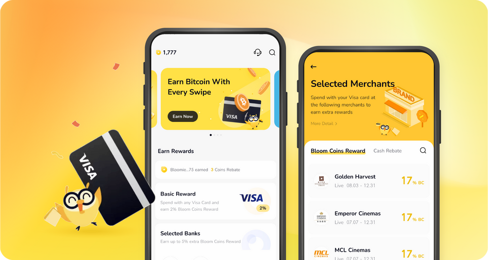 📣Introducing Bloom – The Shopper Rewards App That Earns Bitcoin With ...